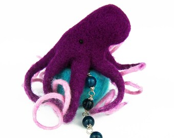 Unique octopus ring related items | Etsy