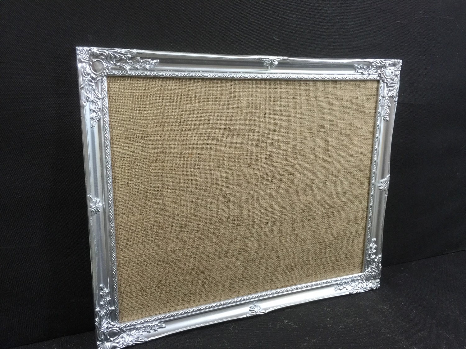 Glitzy SILVER / GoLD BULLETIN BOARD // Ornate Notice Board Glitzy SILVER / GoLD BULLETIN BOARD // Ornate Notice Board