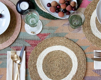 Woven placemats | Etsy