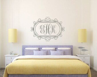 Wall decal frames | Etsy