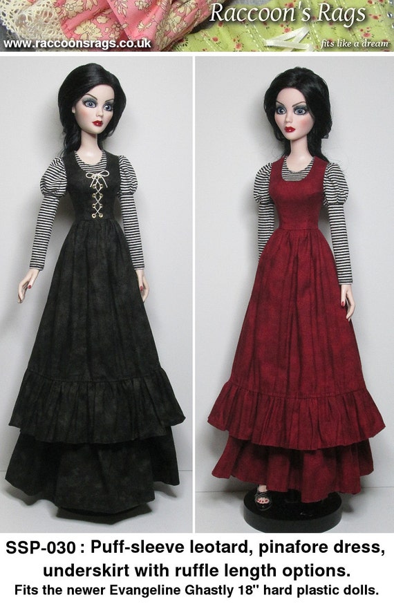 STRAIGHTFORWARD SEWING Pattern SSP-030: Puff-sleeve leotard