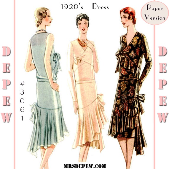 1920s Patterns - Vintage, Reproduction Sewing Patterns