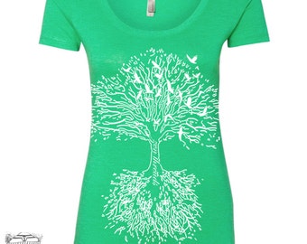 Tree with roots | Etsy