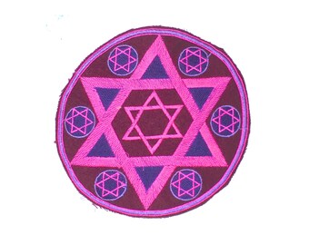 Star of david patch | Etsy