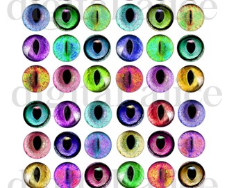 Eye collage sheet | Etsy