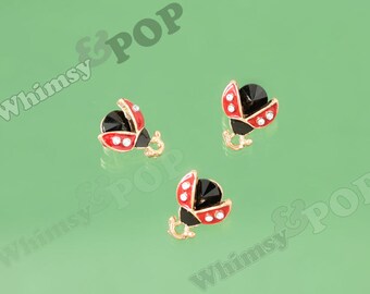 Ladybug charms | Etsy