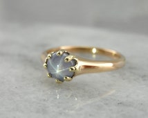 Popular items for star sapphire ring on Etsy