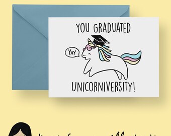 Unicorn pun | Etsy