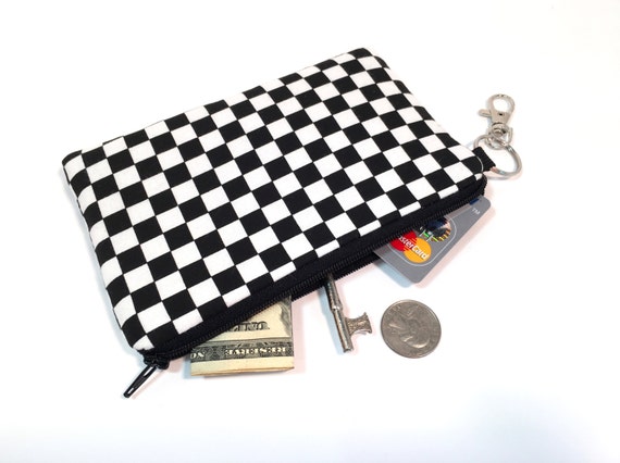 Checkerboard Coin Purse | semashow.com