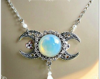 Unique crescent moon related items | Etsy