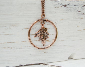 Сopper pendants and rings with raw organic gemstones by midnaart