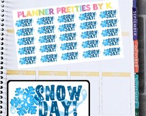 Unique snow day related items | Etsy