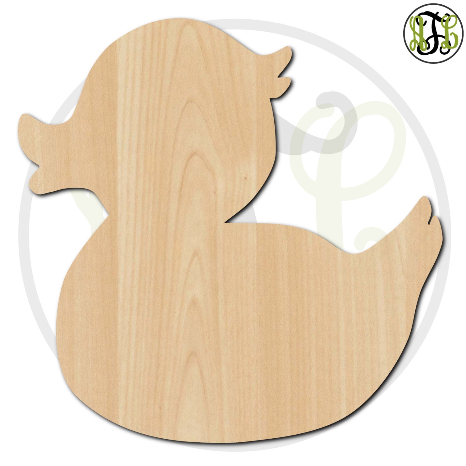 Duck - 230023- Rubber Ducky Cutout, unfinished, wood cutout, wood craft ...