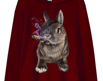 Smoking rabbit | Etsy