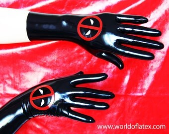 Deadpool gloves | Etsy