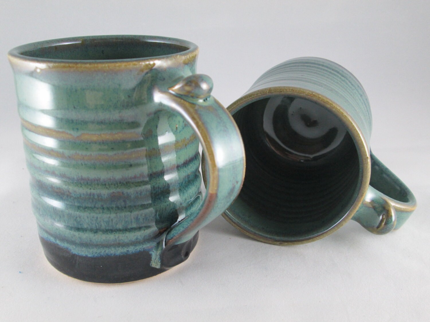 HANDMADE COFFEE MUG Stoneware Coffee Cup in by PaschalPottery