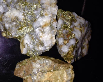 Gold silver ore | Etsy