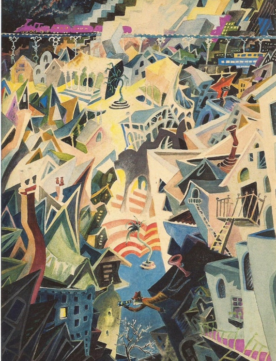 Dr. Seuss Theodor Geisel Midnight Paintings Cat by PRINTSTODECOR