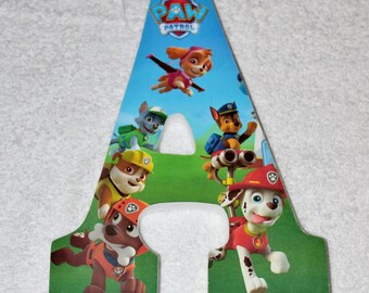 Paw patrol letters | Etsy