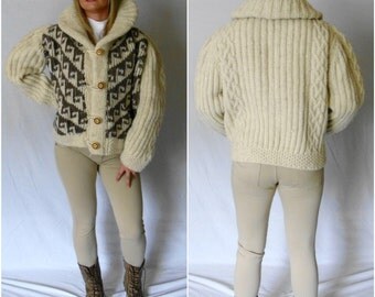 Heavy wool sweater | Etsy