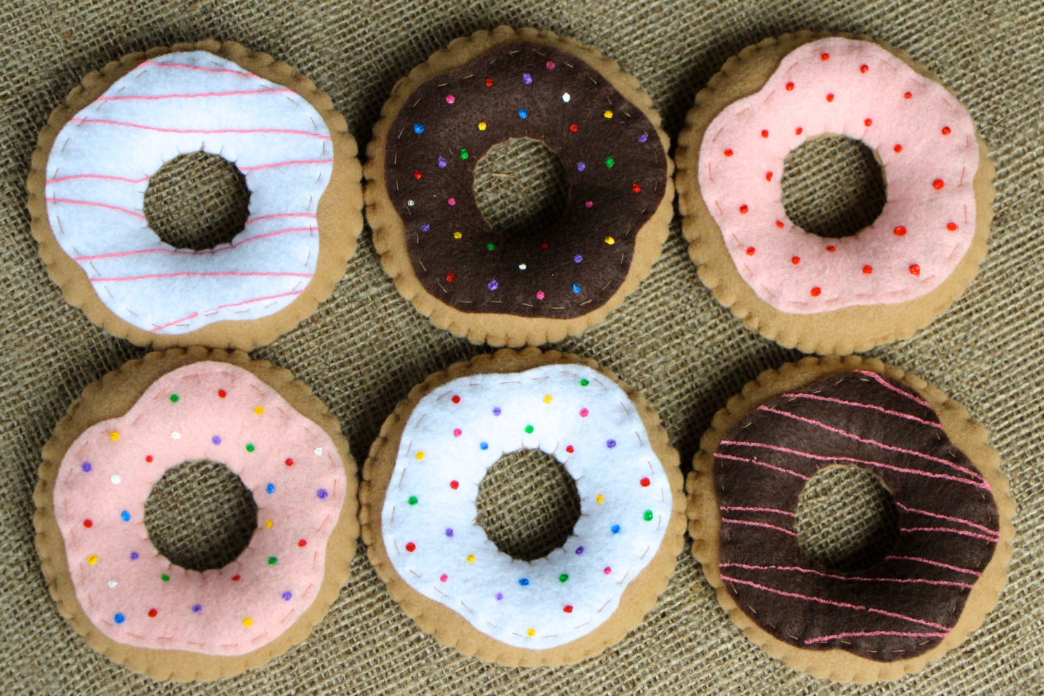 Felt Donut/Donuts Doughnut/Doughnuts With Icing