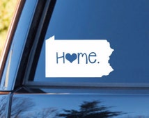 Popular items for pennsylvania decal on Etsy