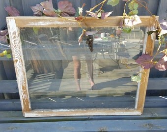Rustic window frame | Etsy