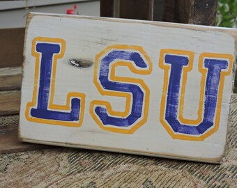 Lsu decor | Etsy