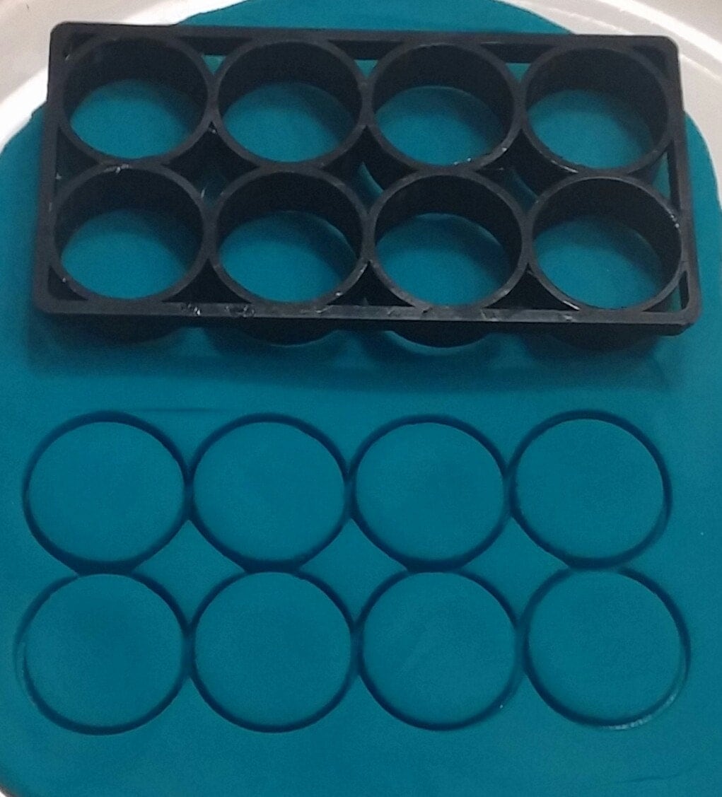 Multiple Mini Circle Cutter for Cookies Baking Treats or