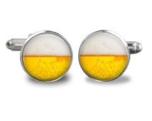 Unique beer cufflinks related items | Etsy
