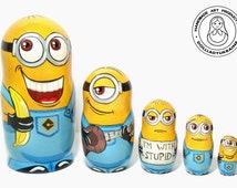 Unique funny minion related items | Etsy