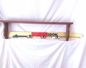 Ski coat rack | Etsy