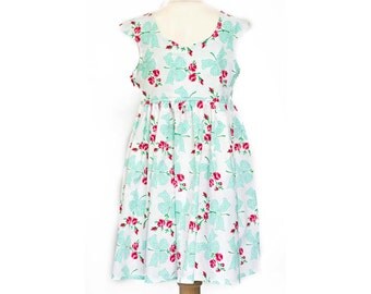Girl Floral Dress Summer Toddler Teen Big Huge Flower