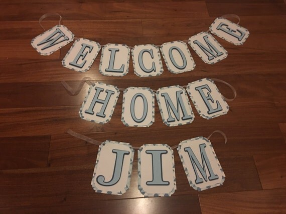 Items Similar To Welcome Home Banner On Etsy
