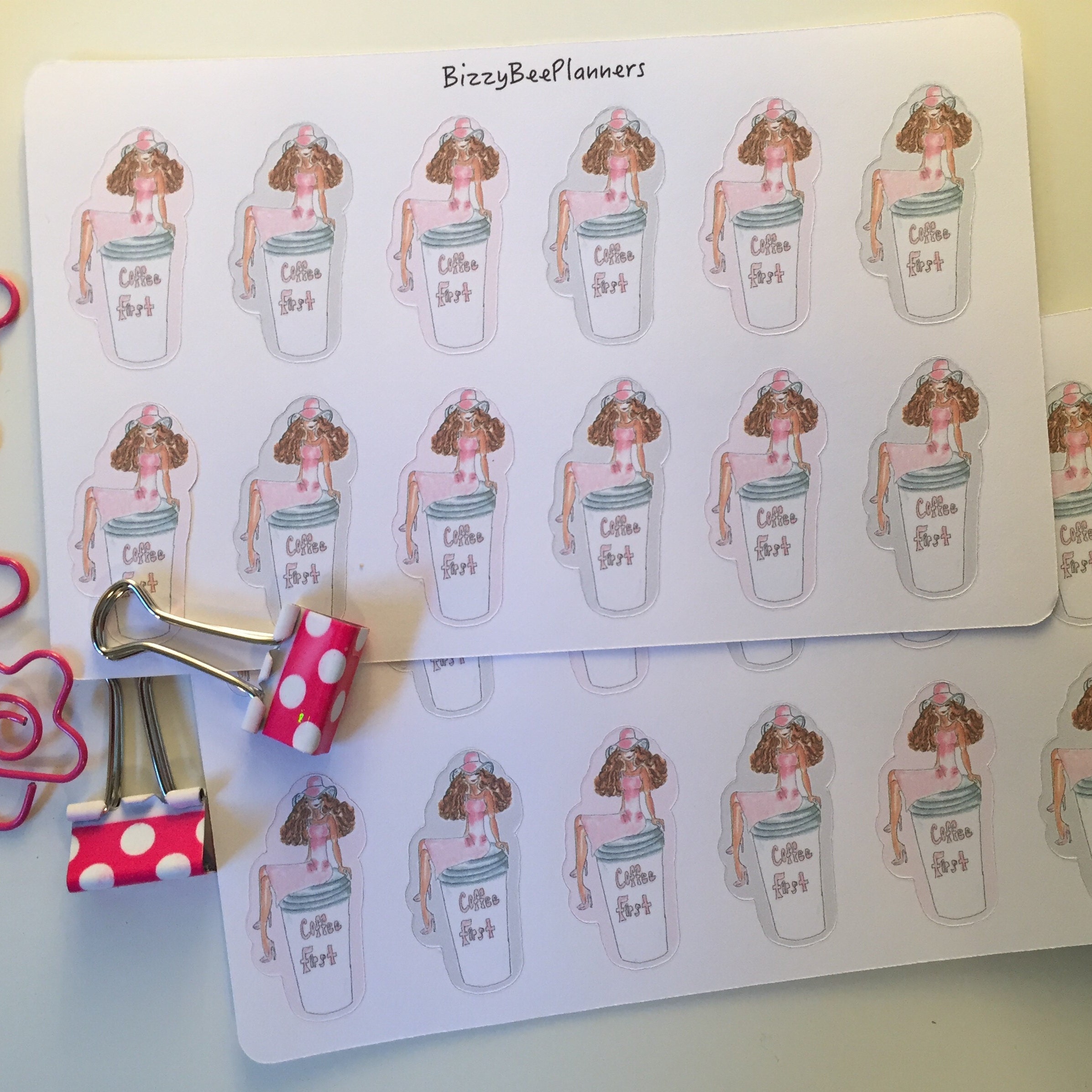 Fun and functional planner stickers by BizzyBeePlanners on Etsy