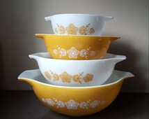 Unique gold mixing bowls related items | Etsy