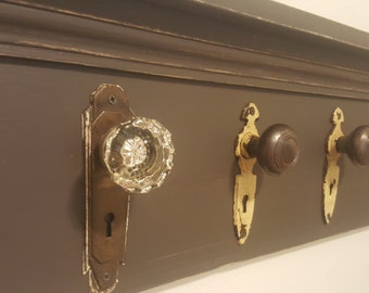 Unique door knob coat rack related items | Etsy