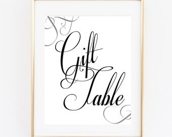Wedding gift table | Etsy
