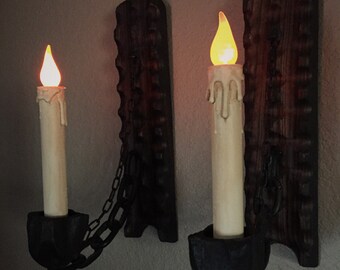 Dungeon sconce | Etsy