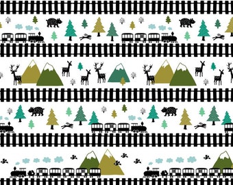 Unique train quilt fabric related items | Etsy