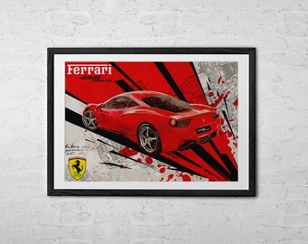 Ferrari | Etsy