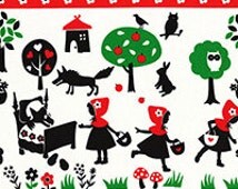 Popular items for little red riding hood fabric on Etsy