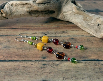 Handmade unique bead woven jewelry by BeadCatcher on Etsy