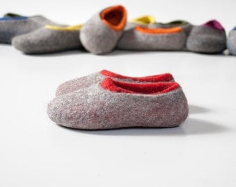 Felted baby shoes | Etsy