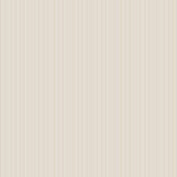Beige Stripe Fabric Light Brown and White Narrow Striped