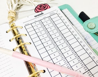 Cute filofax inserts | Etsy