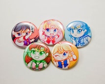 Popular items for sailor moon pins on Etsy