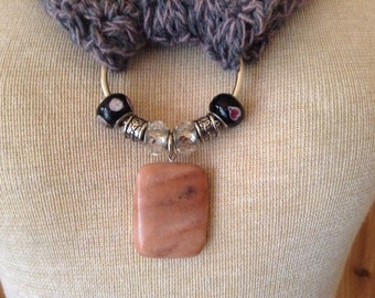 Scarf pendant | Etsy