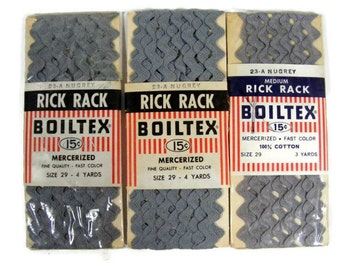 Gray rick rack | Etsy