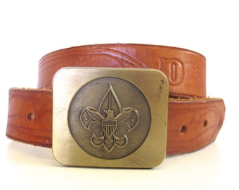 Boy scout belt | Etsy